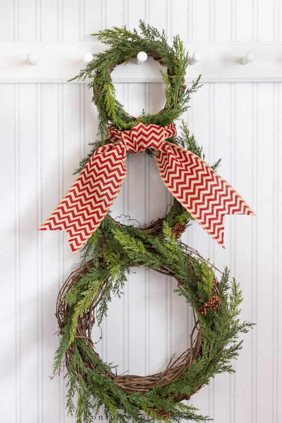 DIY Snowman Wreath Tutorial - On Sutton Place
