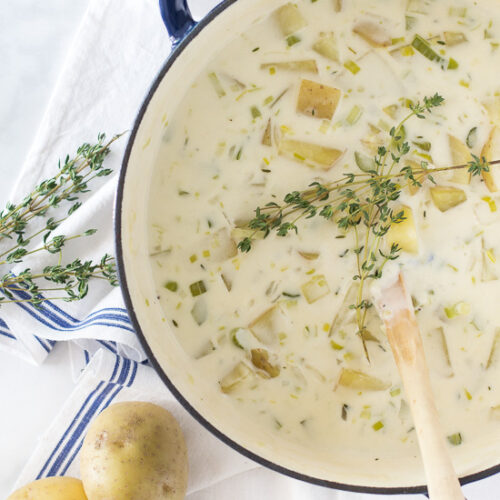 One Pot Potato Soup Recipe | On Sutton Place