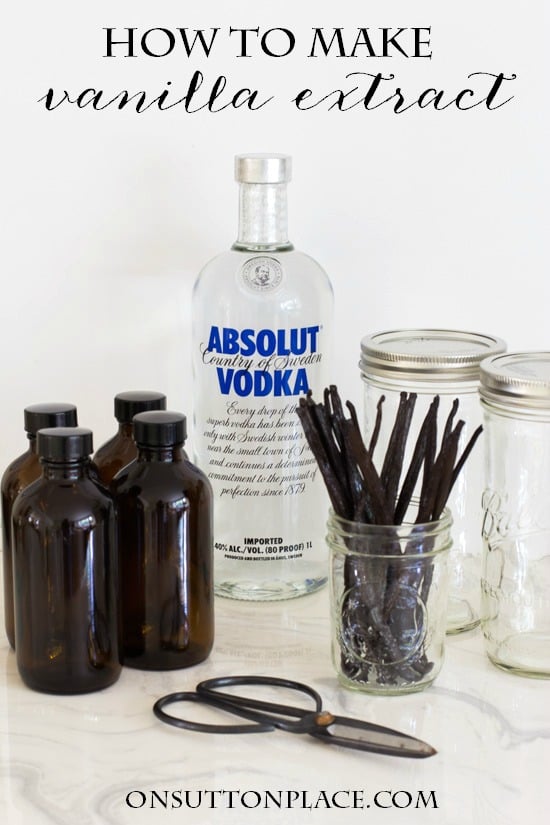 How To Make Vanilla Extract On Sutton Place