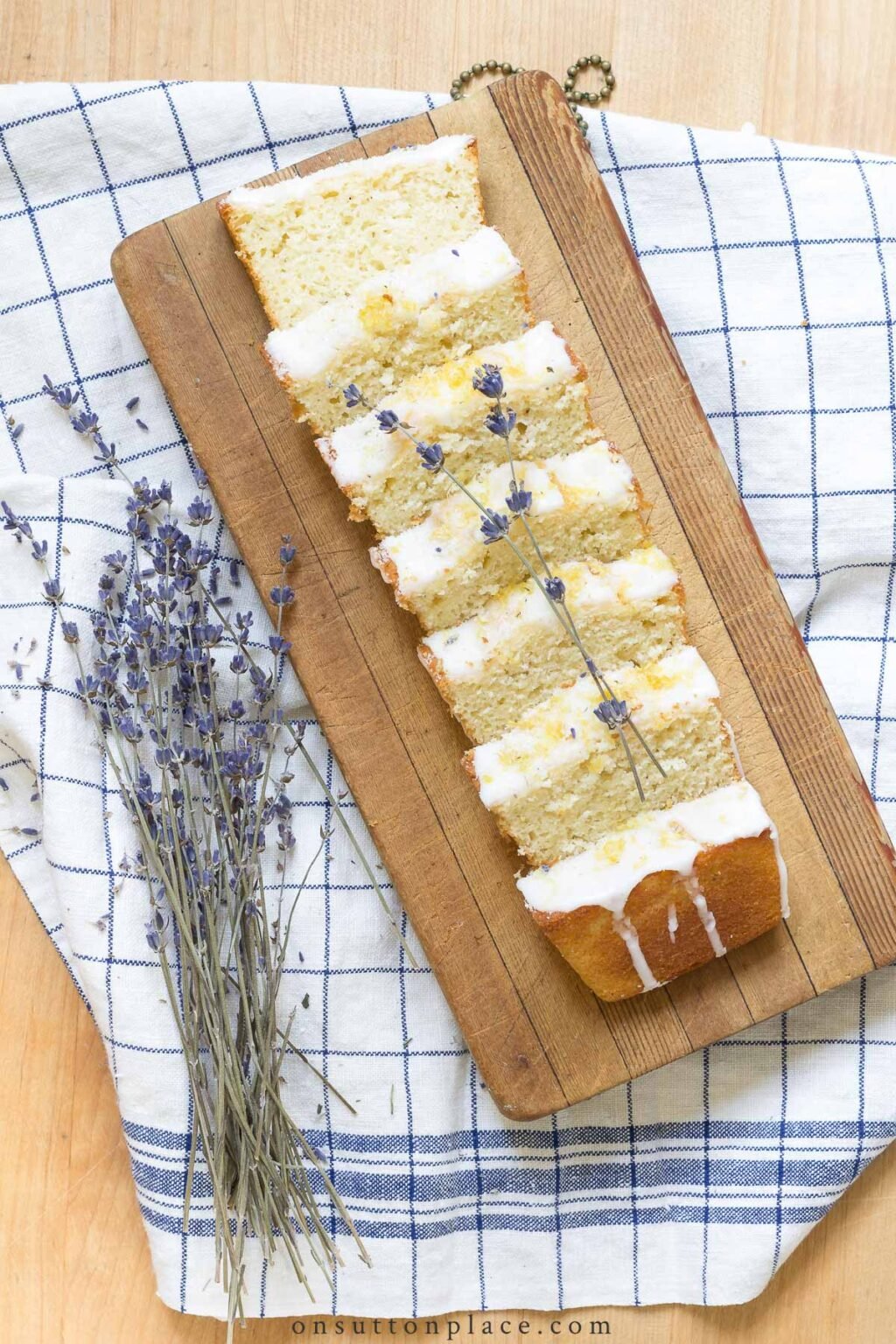 Lavender Lemon Bread Recipe - On Sutton Place