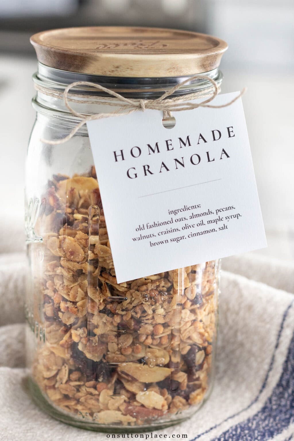 Homemade Granola Recipe - On Sutton Place
