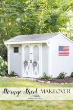 Outdoor Storage Shed Makeover Ideas - On Sutton Place