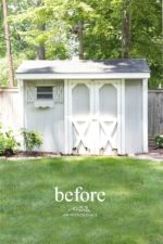 Outdoor Storage Shed Makeover Ideas - On Sutton Place