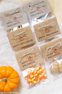 DIY Printable Happy Halloween Treat Bags - On Sutton Place