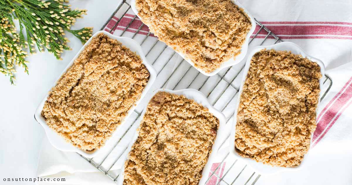 Cake Mix Quick Bread Recipe with Streusel Topping - On Sutton Place