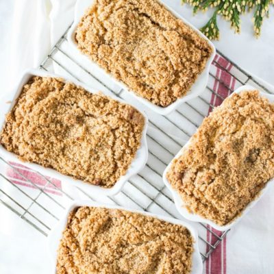 Cake Mix Quick Bread Recipe with Streusel Topping - On Sutton Place