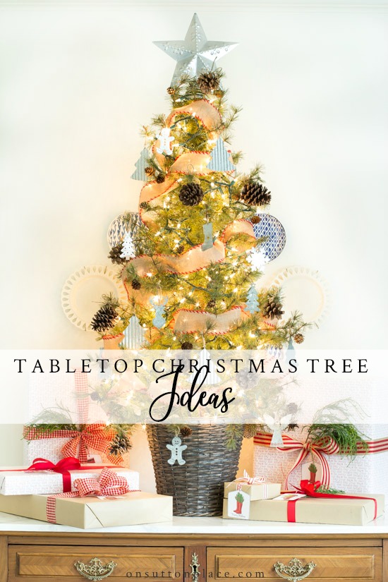 Lessons I've Learned From A Tabletop Mini Christmas Tree - On Sutton Place