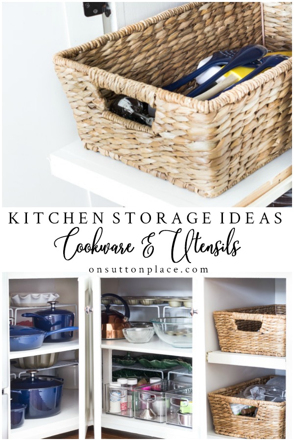 Kitchen Storage Ideas: Cookware & Utensils - On Sutton Place
