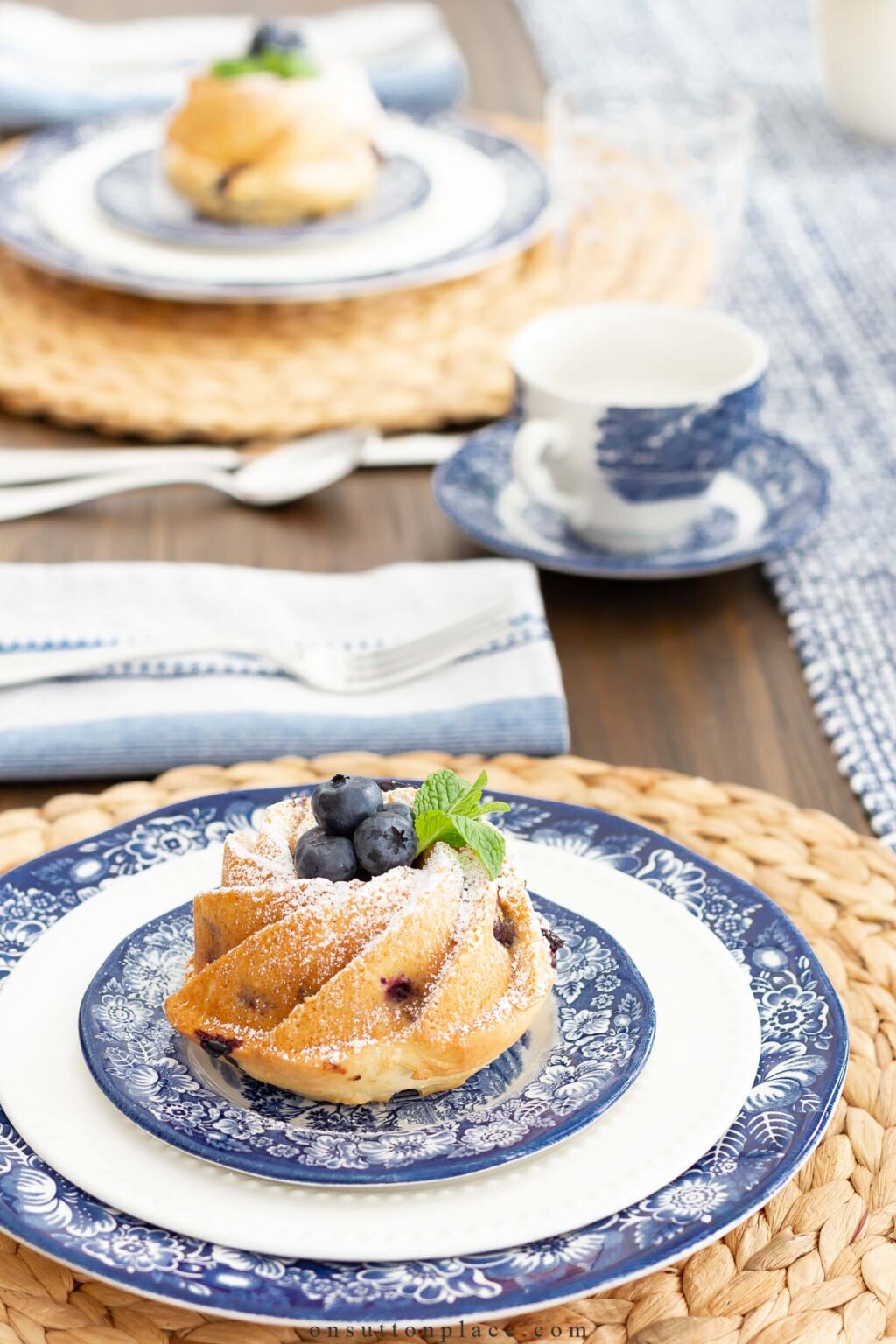 Blue and White Table Setting Ideas for Spring - On Sutton Place
