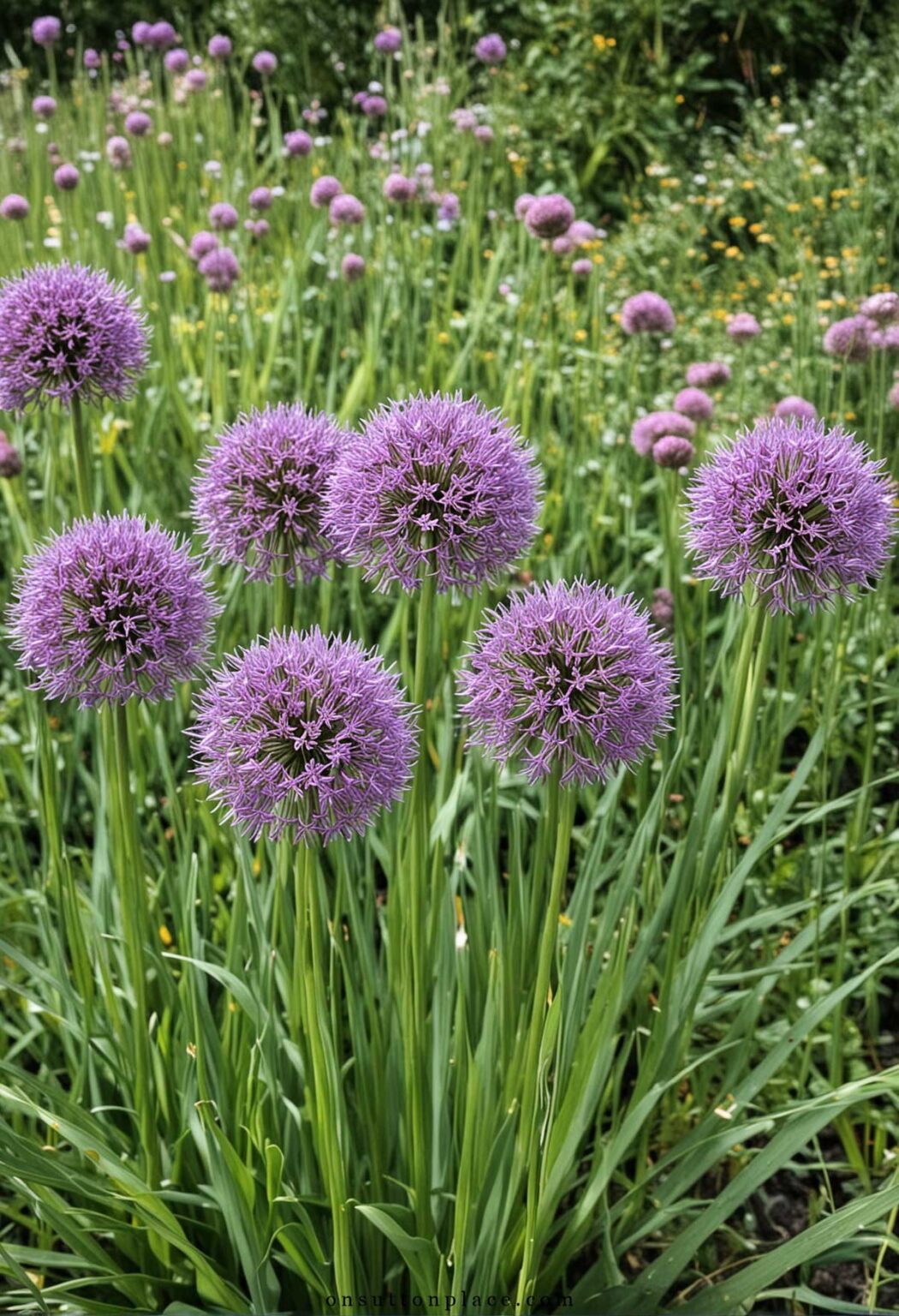 Growing Allium From Bulbs In Your Garden - On Sutton Place