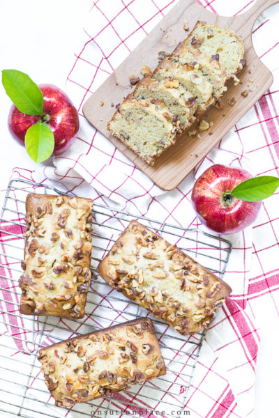 Apple Bread Recipe with Walnuts - On Sutton Place
