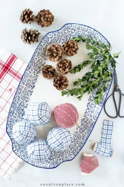 Pine Cone Decor: An Easy Centerpiece Idea - On Sutton Place