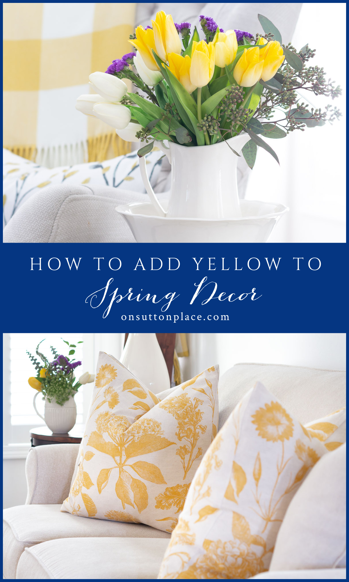A Refreshing Spring Decor Idea - On Sutton Place
