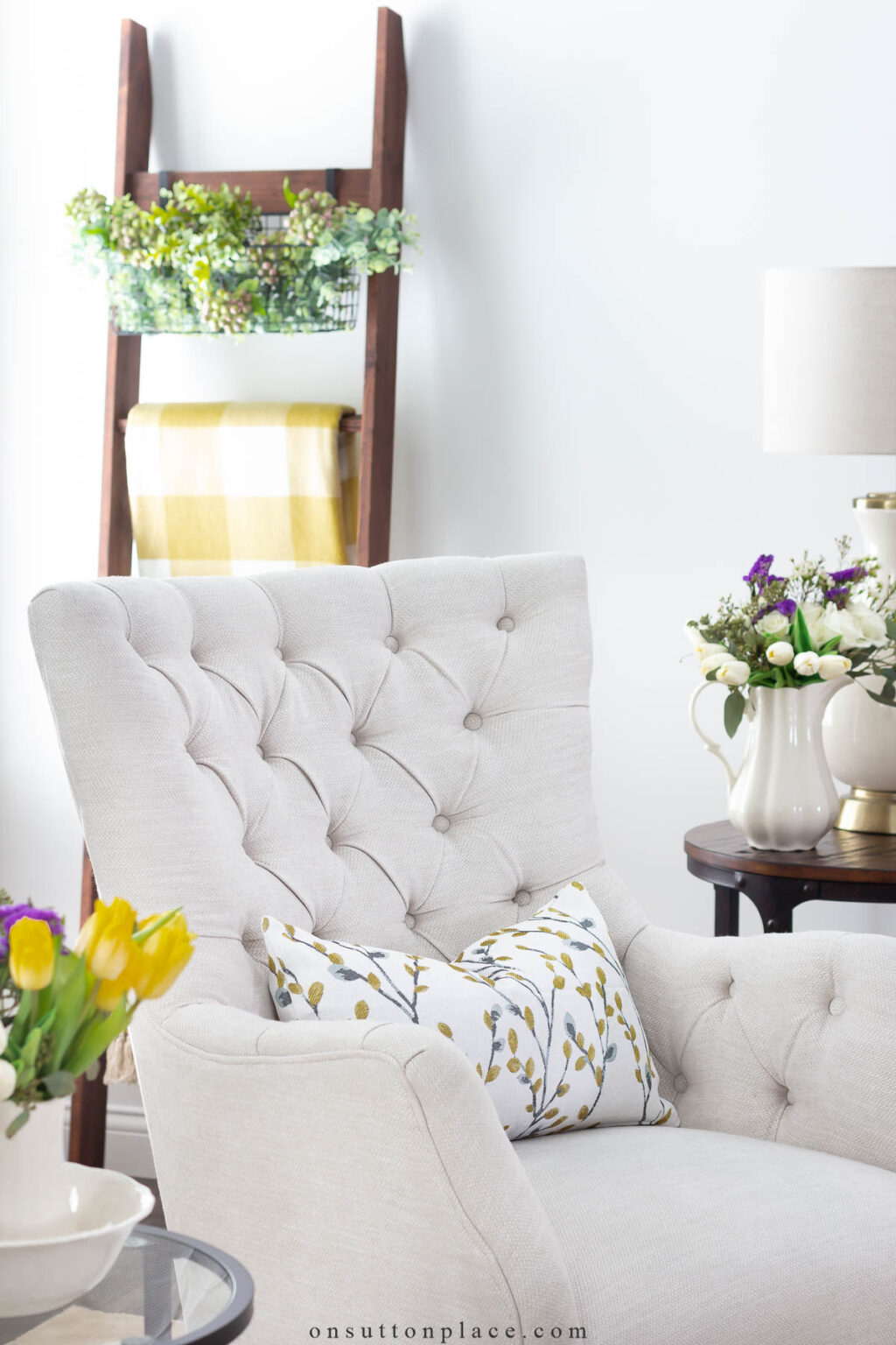 A Refreshing Spring Decor Idea - On Sutton Place