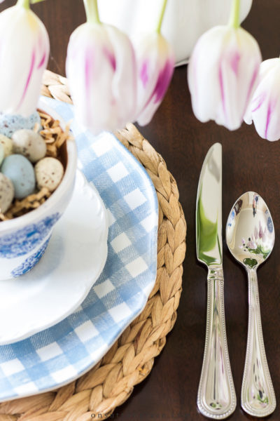 Easy Spring Table Setting Ideas - On Sutton Place