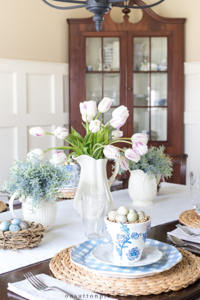 Easy Spring Table Setting Ideas - On Sutton Place
