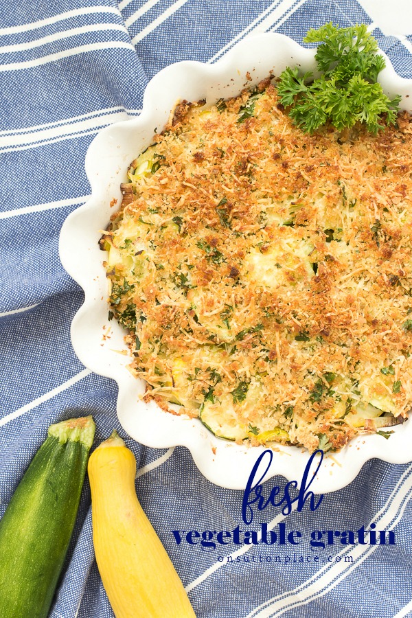 The Best Vegetable Gratin Recipe - On Sutton Place
