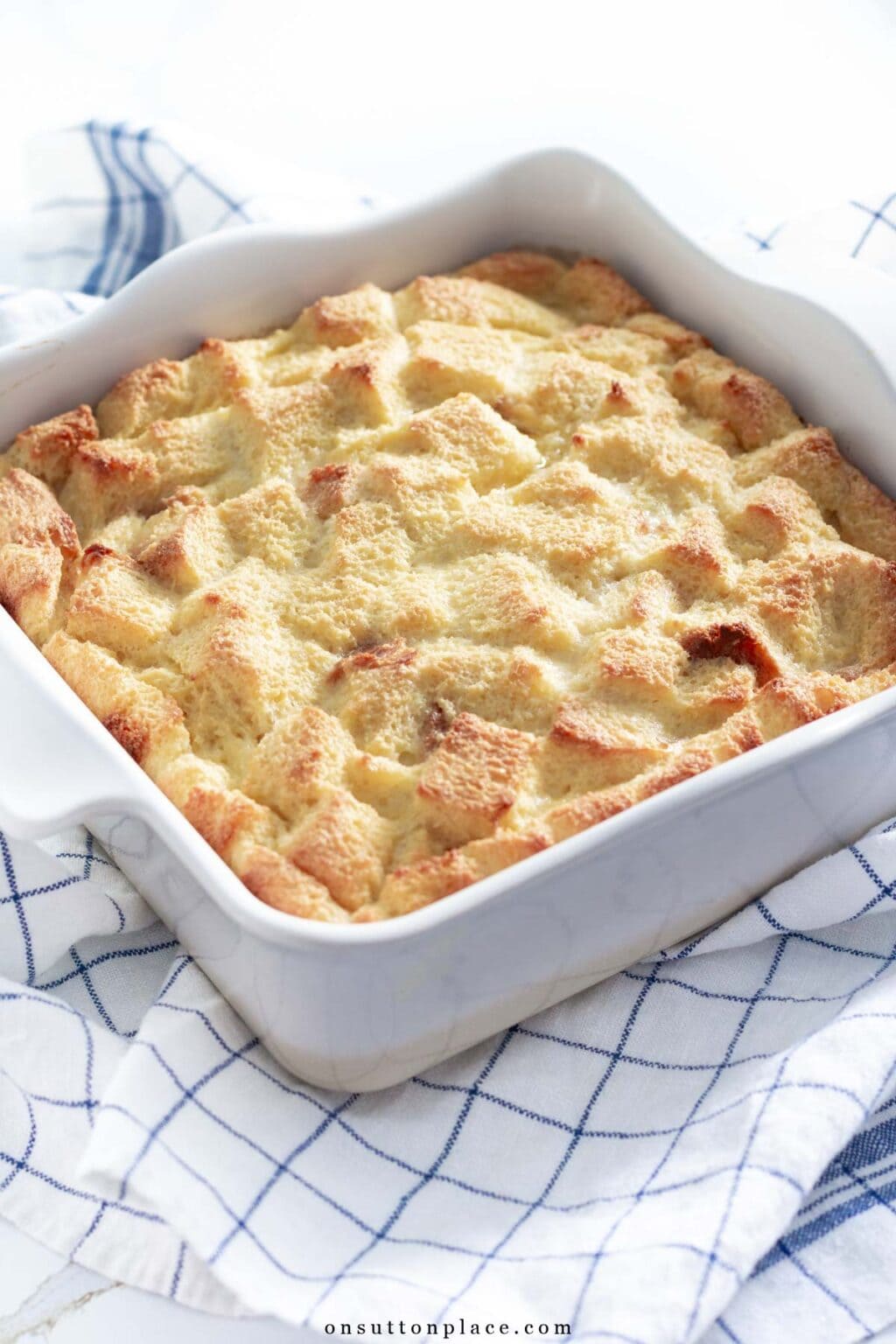Classic Bread Pudding Recipe - On Sutton Place