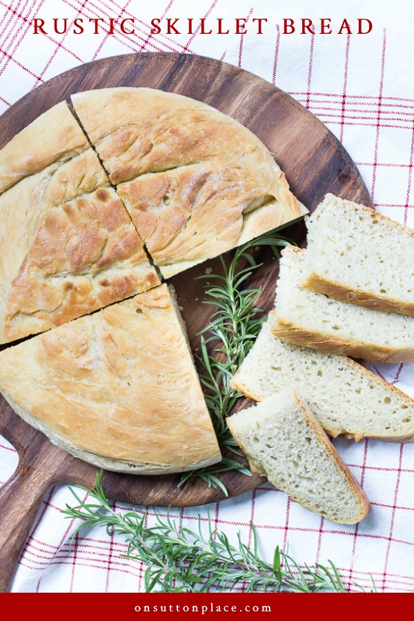 Rustic Bread Recipe with Instant Yeast - On Sutton Place