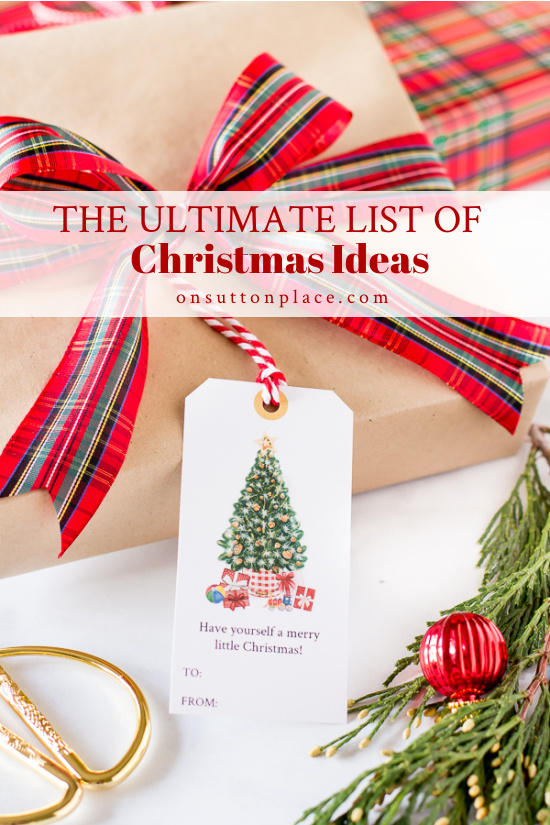 100 Christmas Ideas to Savor the Season - On Sutton Place