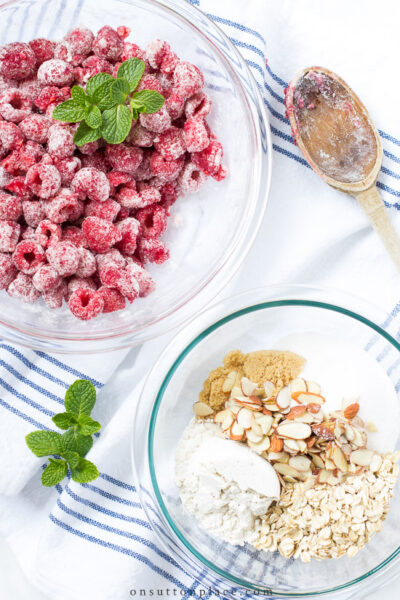 Raspberry Crisp Recipe (Valentine's Day Dessert) - On Sutton Place