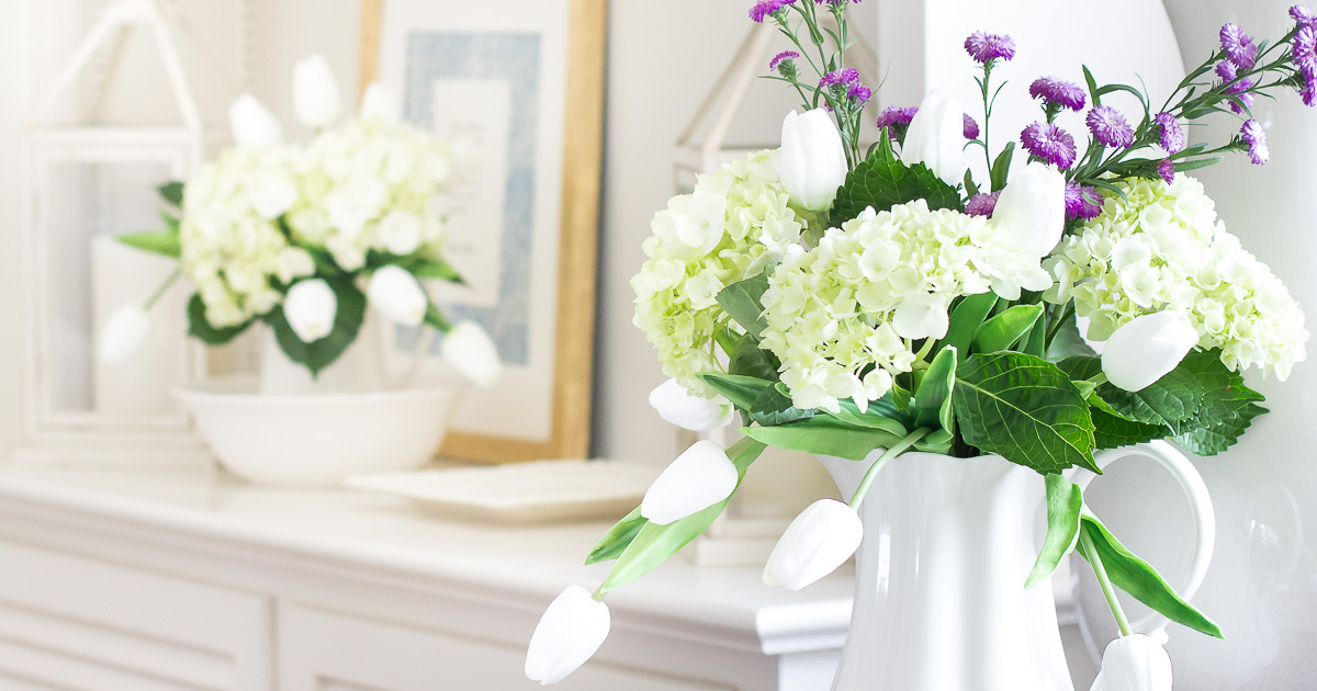 How to Decorate with Different Flower Designs - On Sutton Place