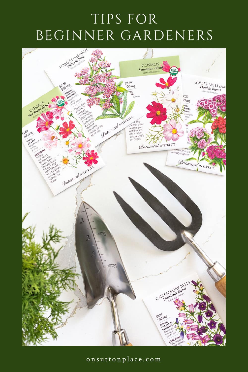 10 Gardening Tips for Beginners - On Sutton Place
