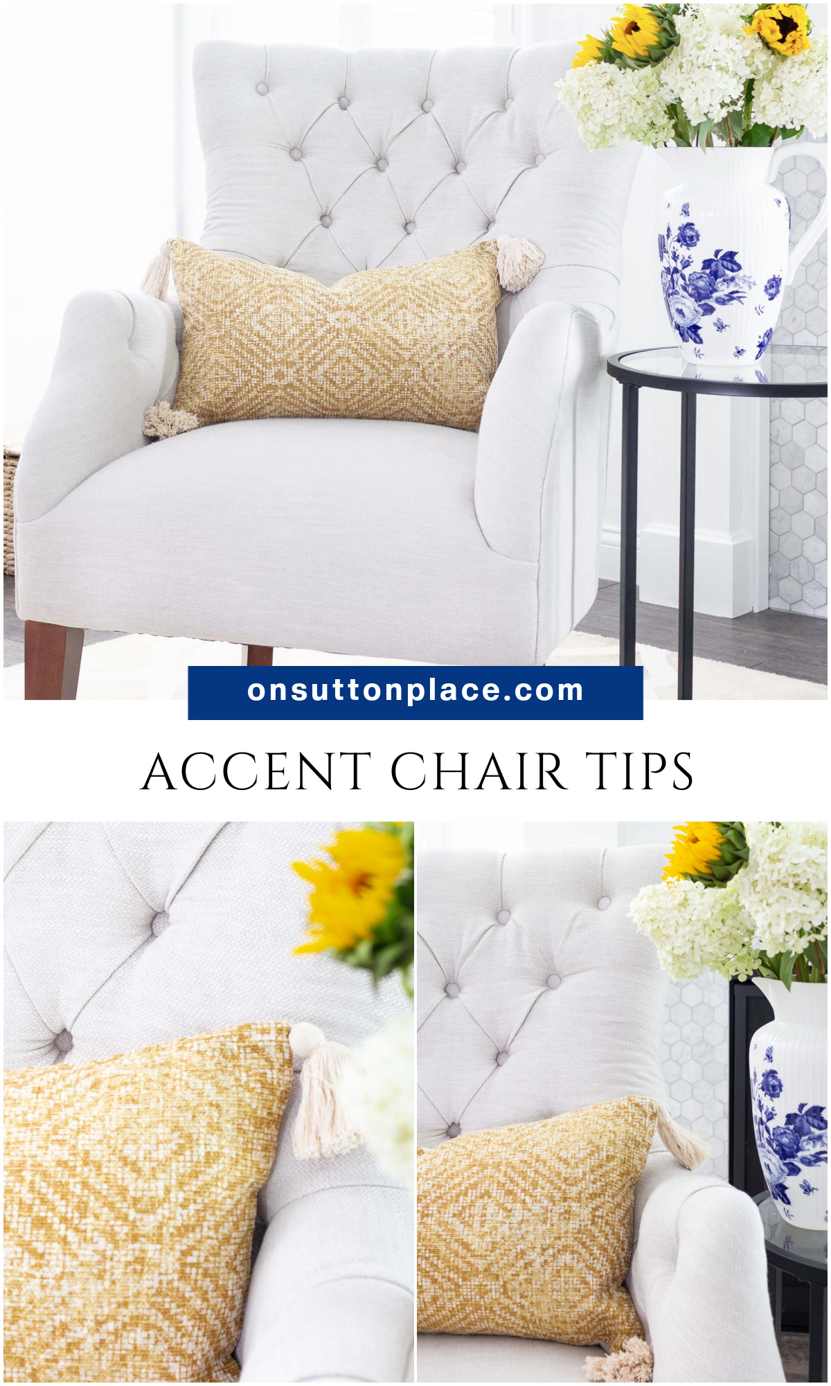 5 Easy Tips for Decorating With Accent Chairs - On Sutton Place