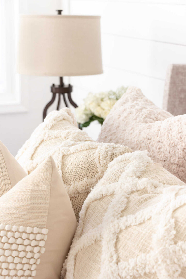 Adding Interest to Layered Neutral Bedding - On Sutton Place