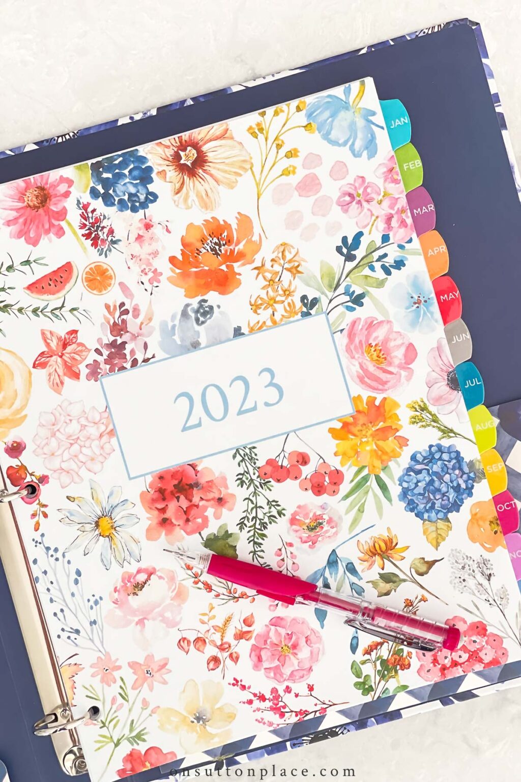 2023 Free Printable Calendar with Planner Pages - On Sutton Place