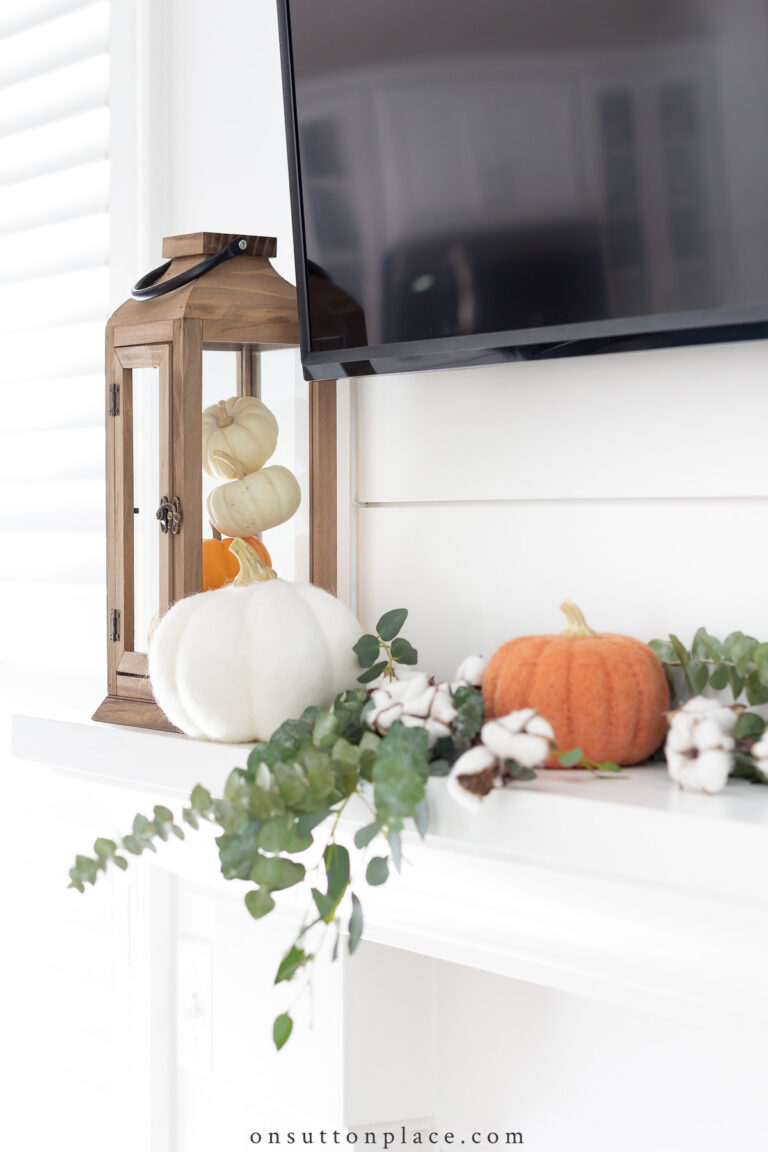 DIY Fall Decor Ideas - On Sutton Place