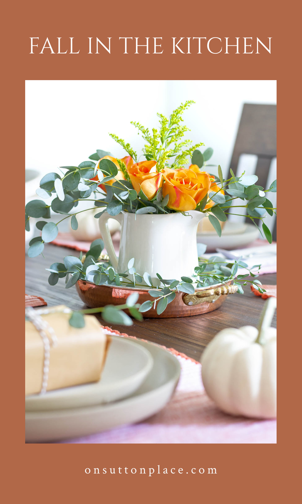 Fall Kitchen Decorating Ideas - On Sutton Place