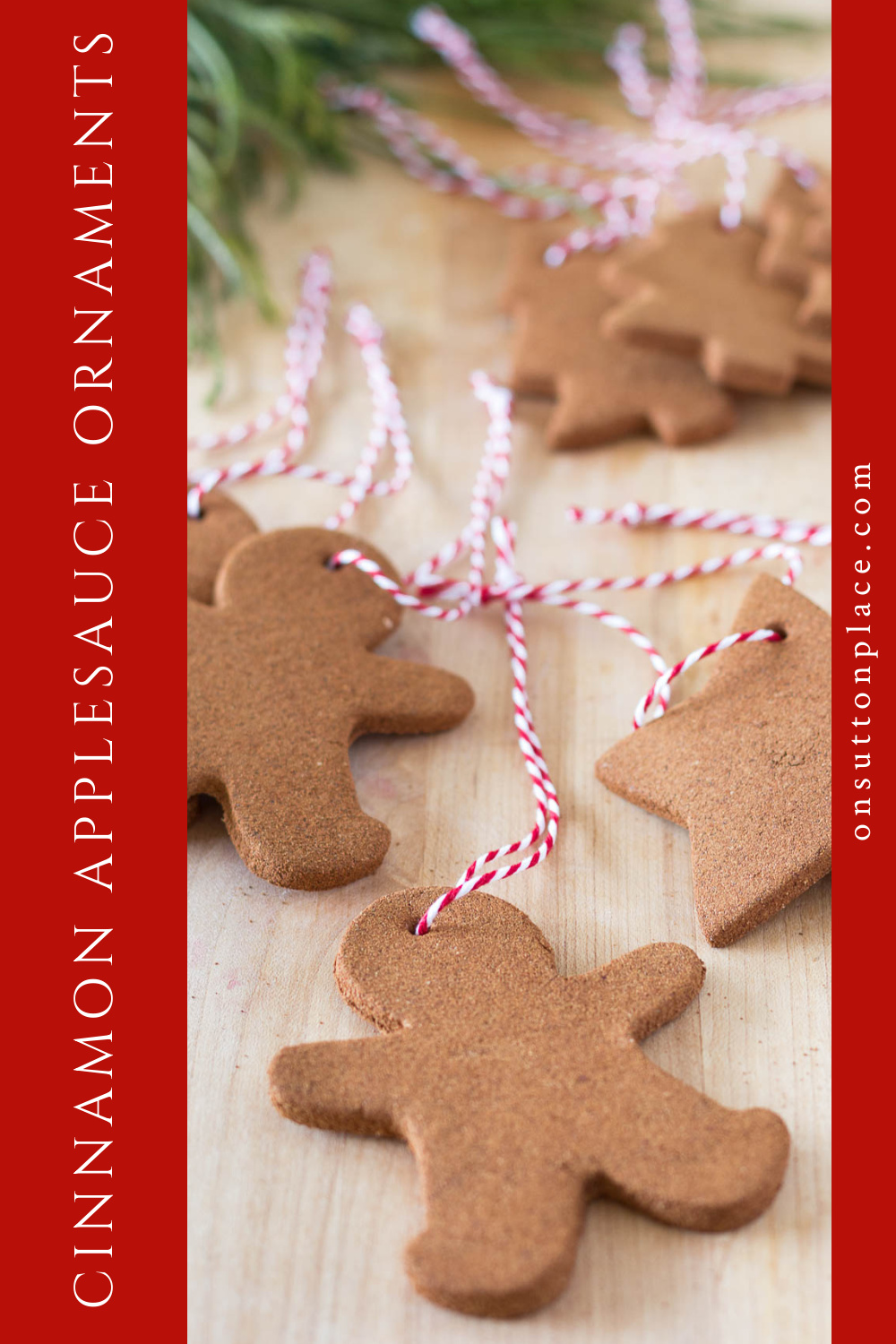 No Bake Cinnamon Applesauce Christmas Ornaments Recipe