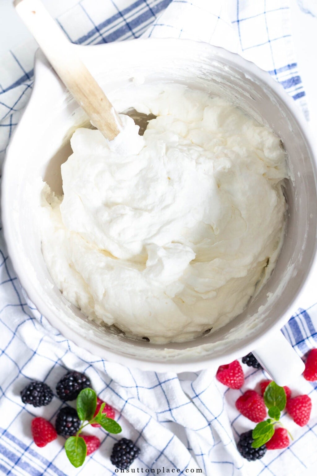 Simplified Berry Chantilly Cake Recipe - On Sutton Place