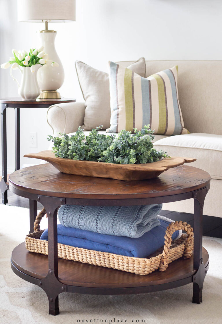 Coffee Table Decor Ideas + Best Styling Tips - On Sutton Place