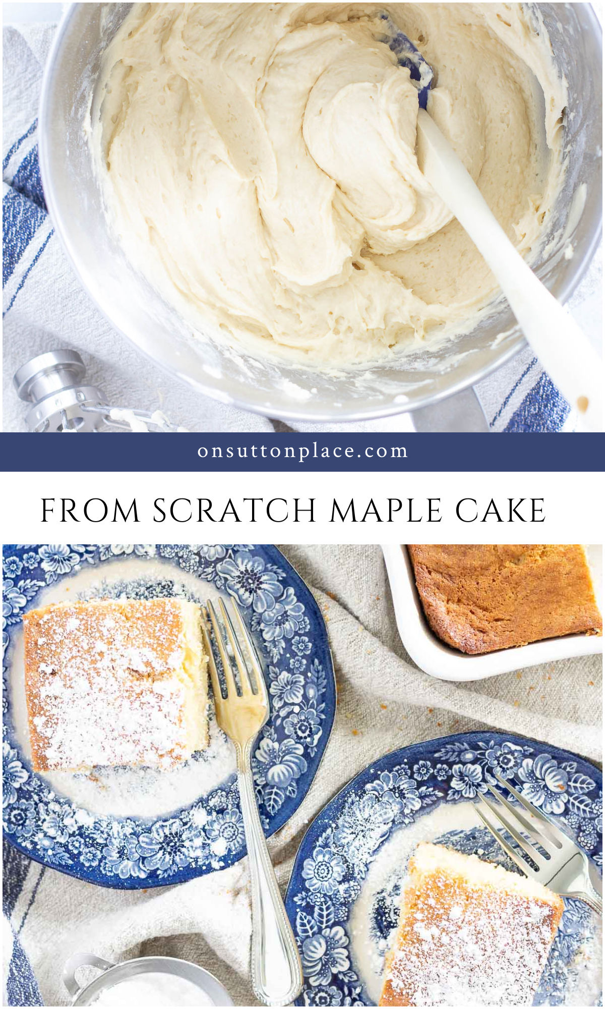 Maple Cake from Scratch - On Sutton Place
