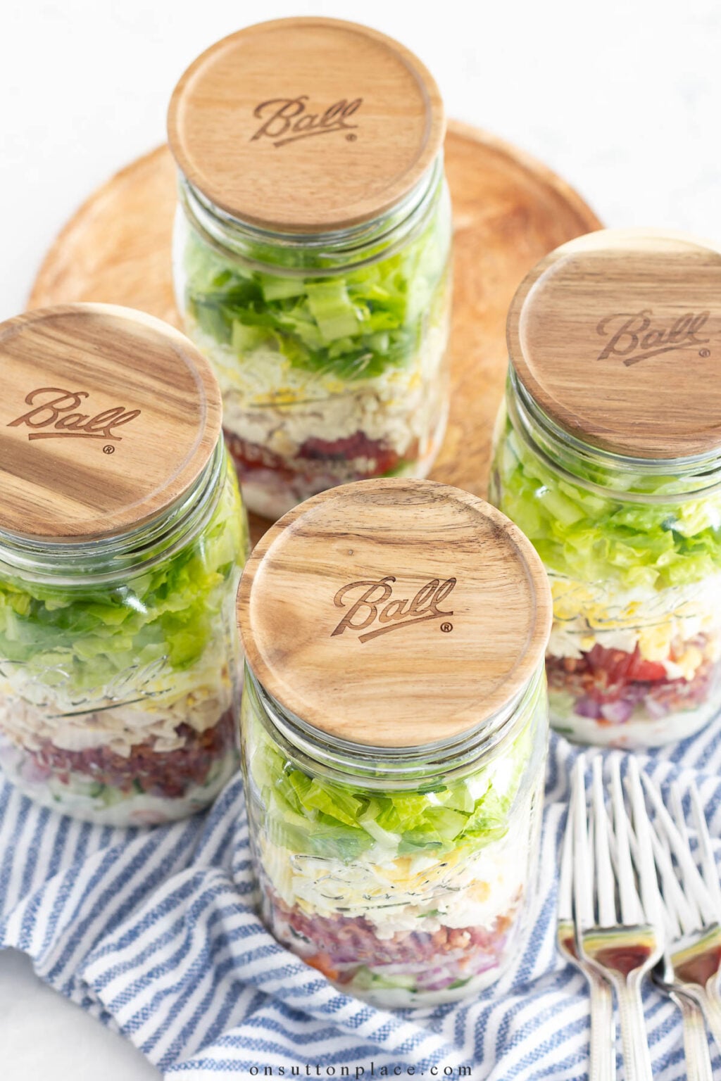 How To Make Healthy Meal Prep Salads For Lunch - On Sutton Place