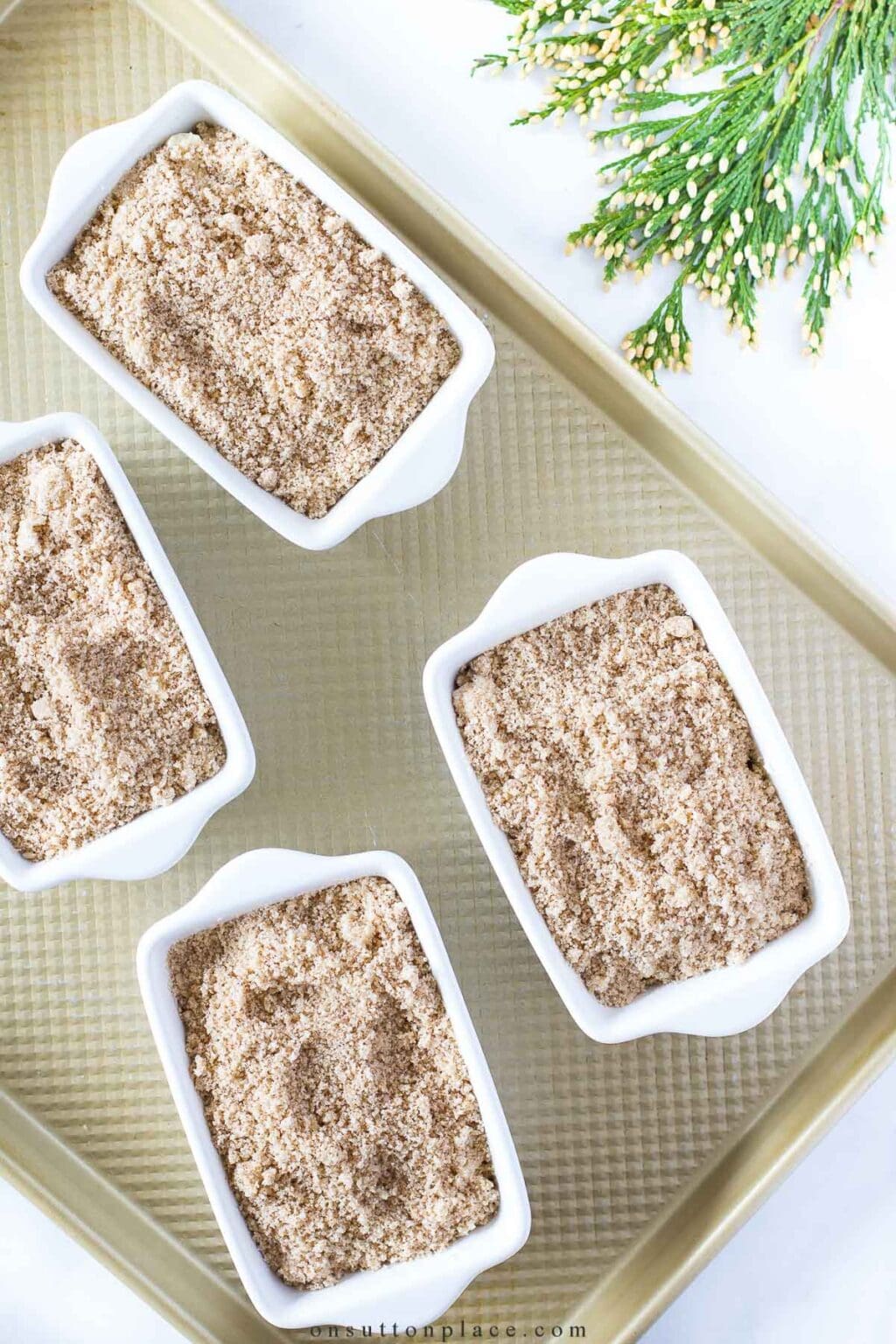 Cake Mix Quick Bread Recipe with Streusel Topping - On Sutton Place