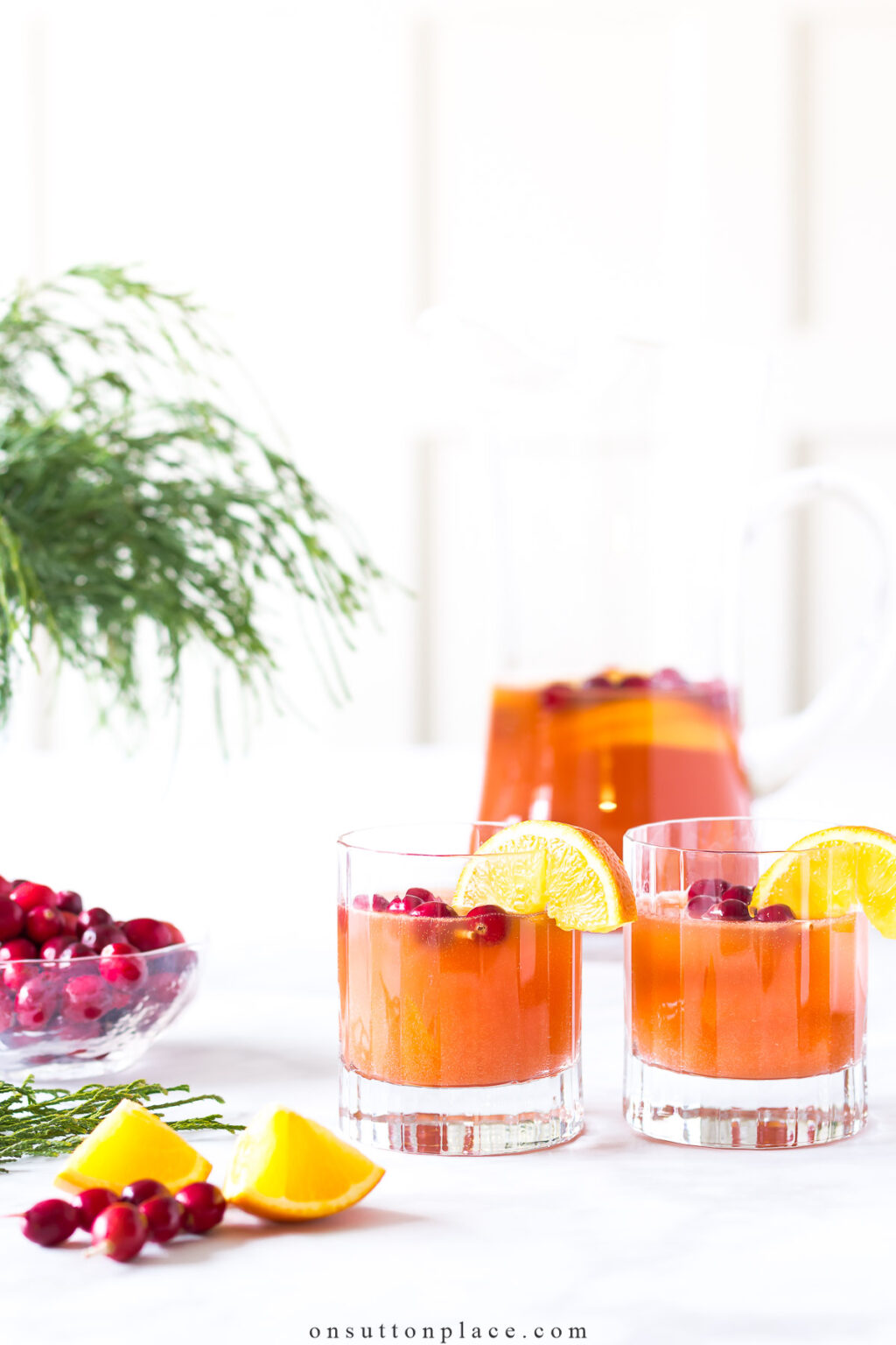 Cranberry Mocktail Recipe - On Sutton Place