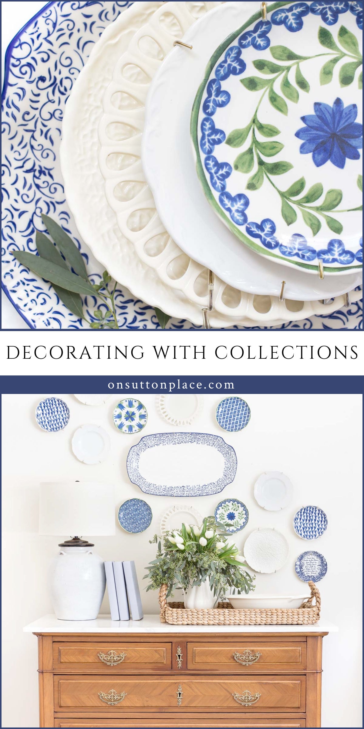 Home Decor Ideas: Decorating With Collections - On Sutton Place
