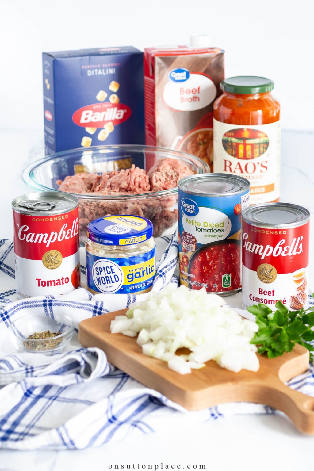 Easy One Pot Spaghetti Soup Recipe - On Sutton Place