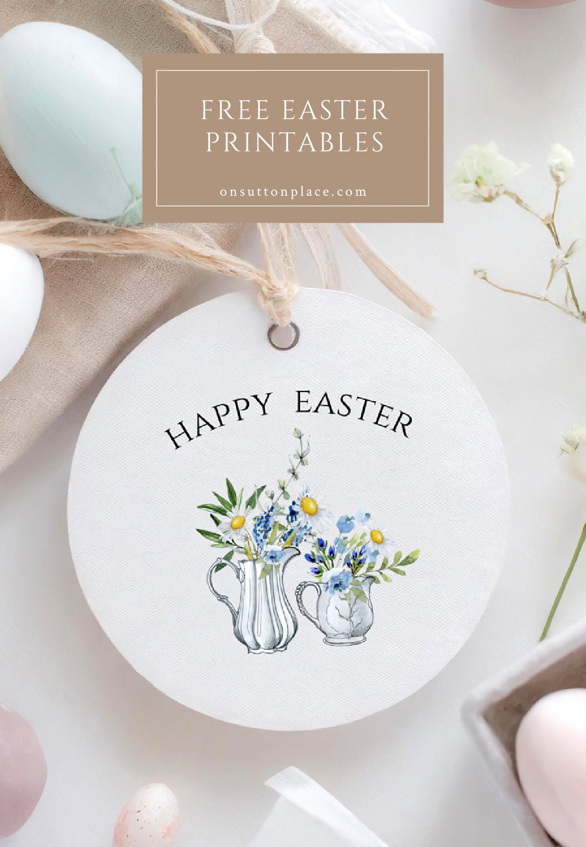 Free Easter Printables - On Sutton Place