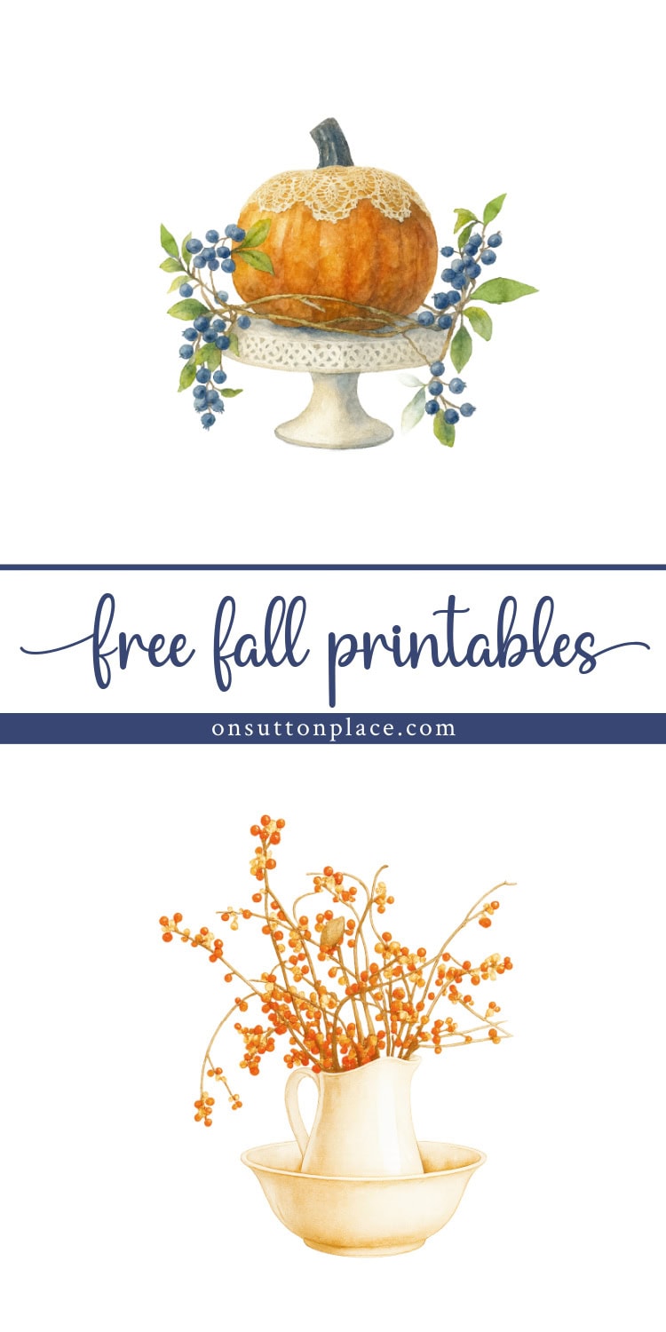 30 Free Fall Printables - On Sutton Place
