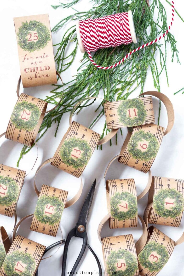 10 Christmas Tree Ornament & Garland Ideas - On Sutton Place