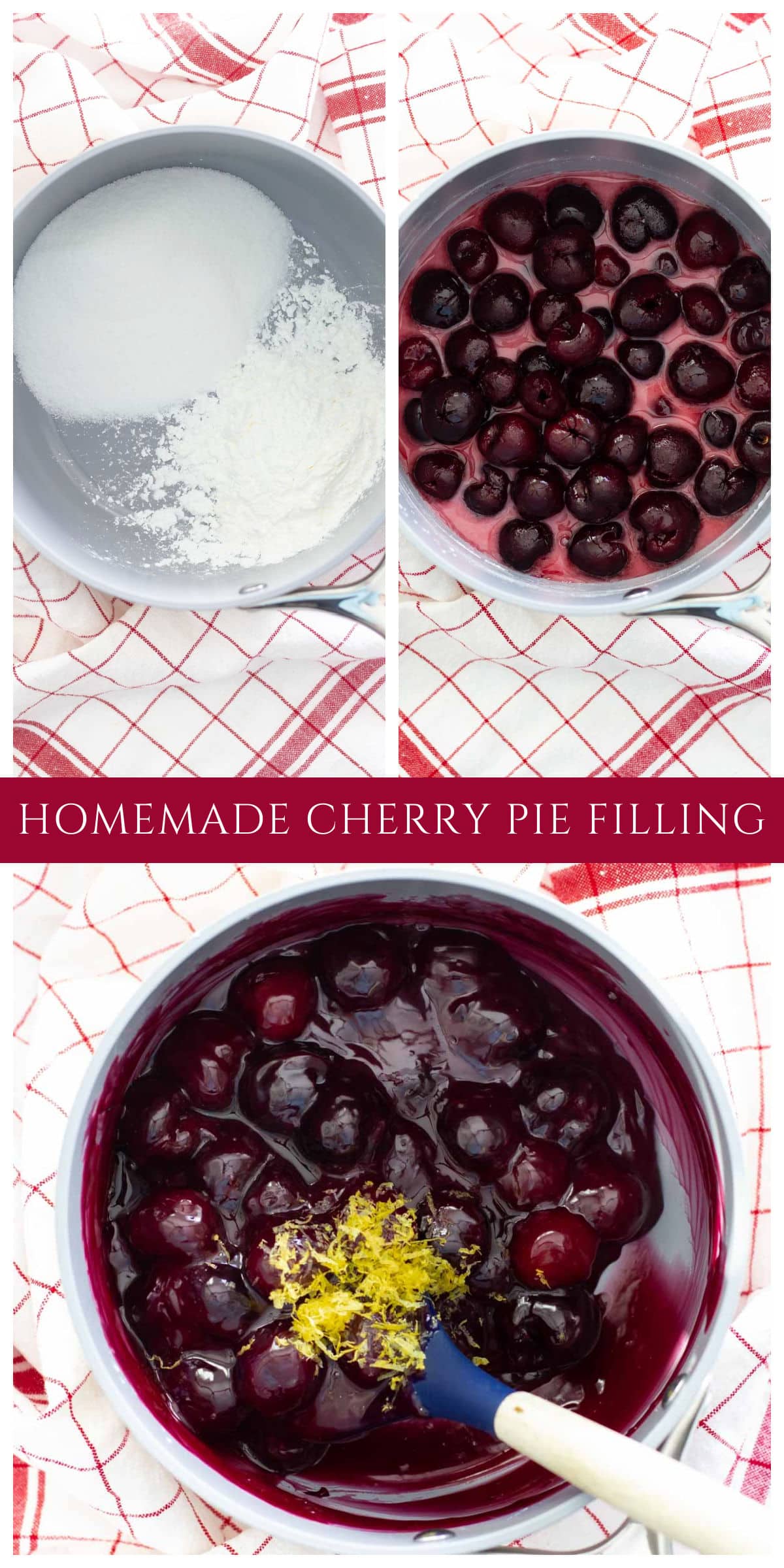 Homemade Cherry Pie Filling - On Sutton Place