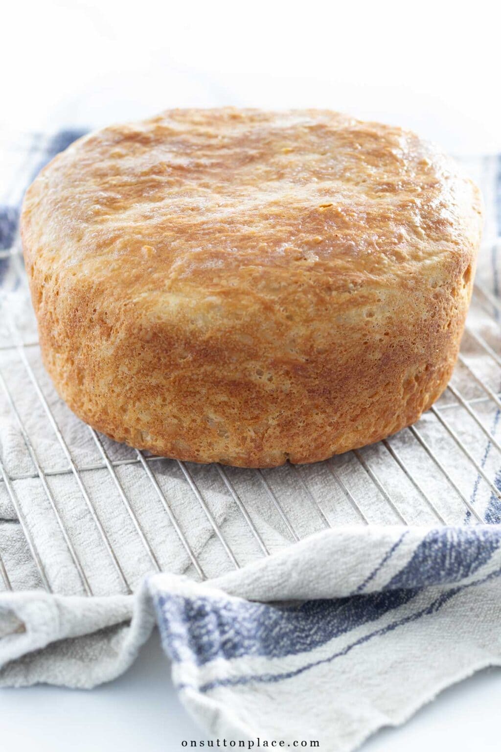 No Knead Peasant Bread Recipe - On Sutton Place