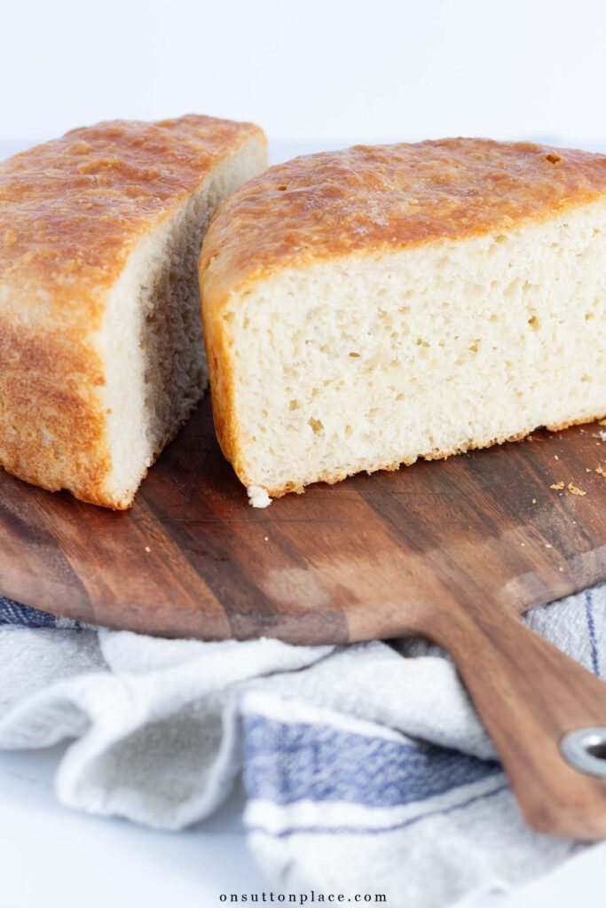 No Knead Peasant Bread Recipe - On Sutton Place