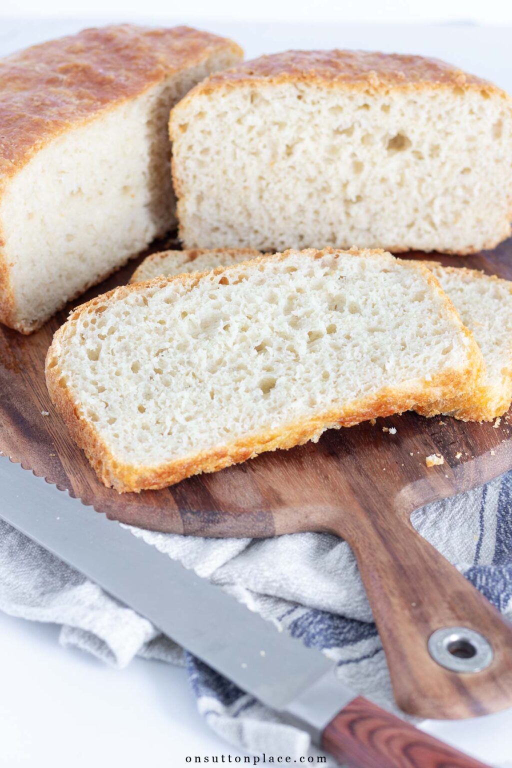 No Knead Peasant Bread Recipe - On Sutton Place