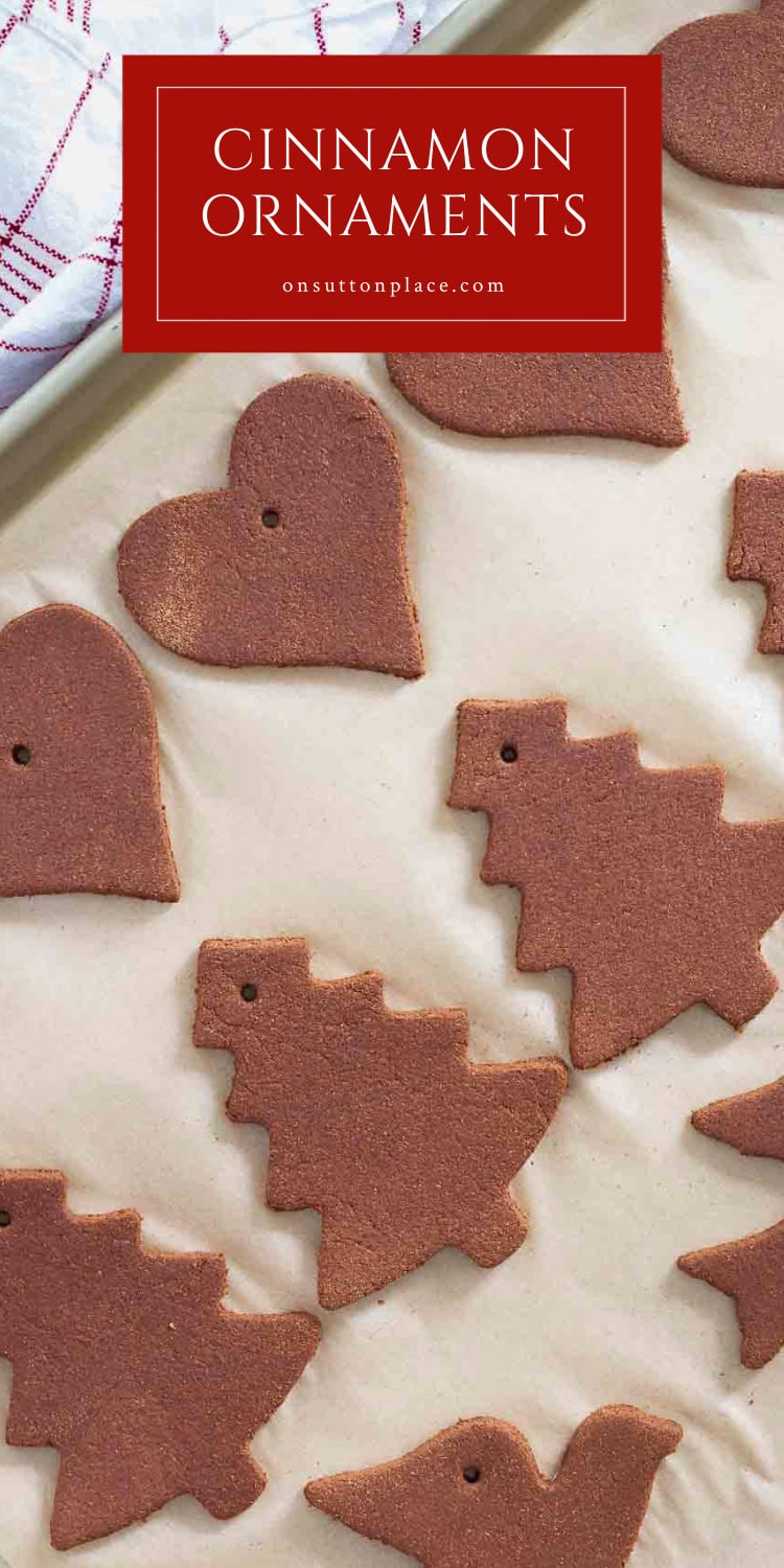 No Bake Cinnamon Applesauce Christmas Ornaments Recipe