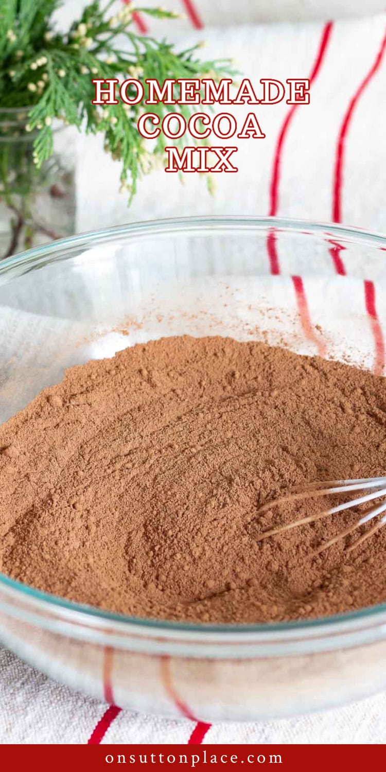 Homemade Cocoa Mix Recipe - On Sutton Place